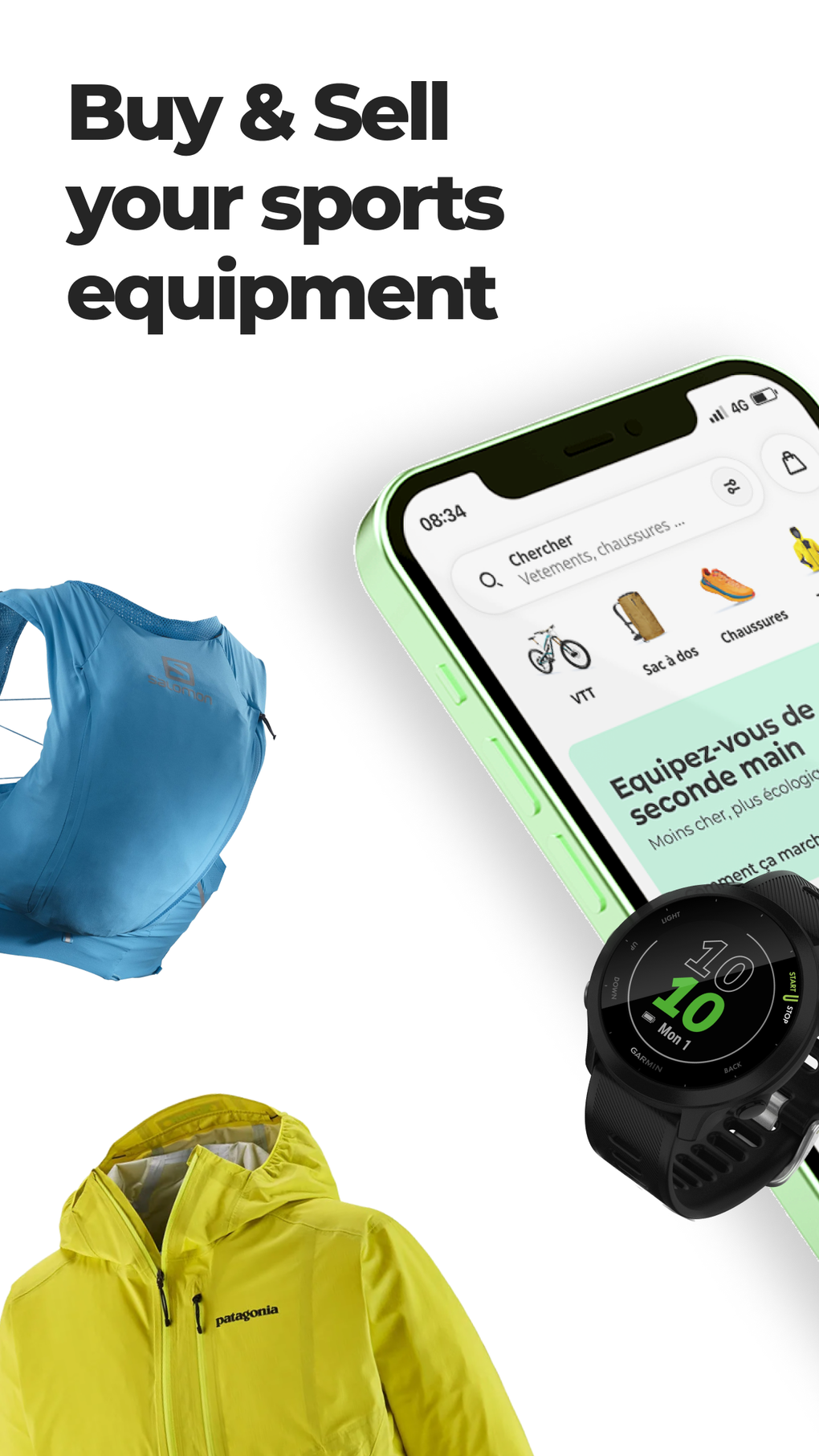 iPhone için Everide: Le sport seconde main - İndir