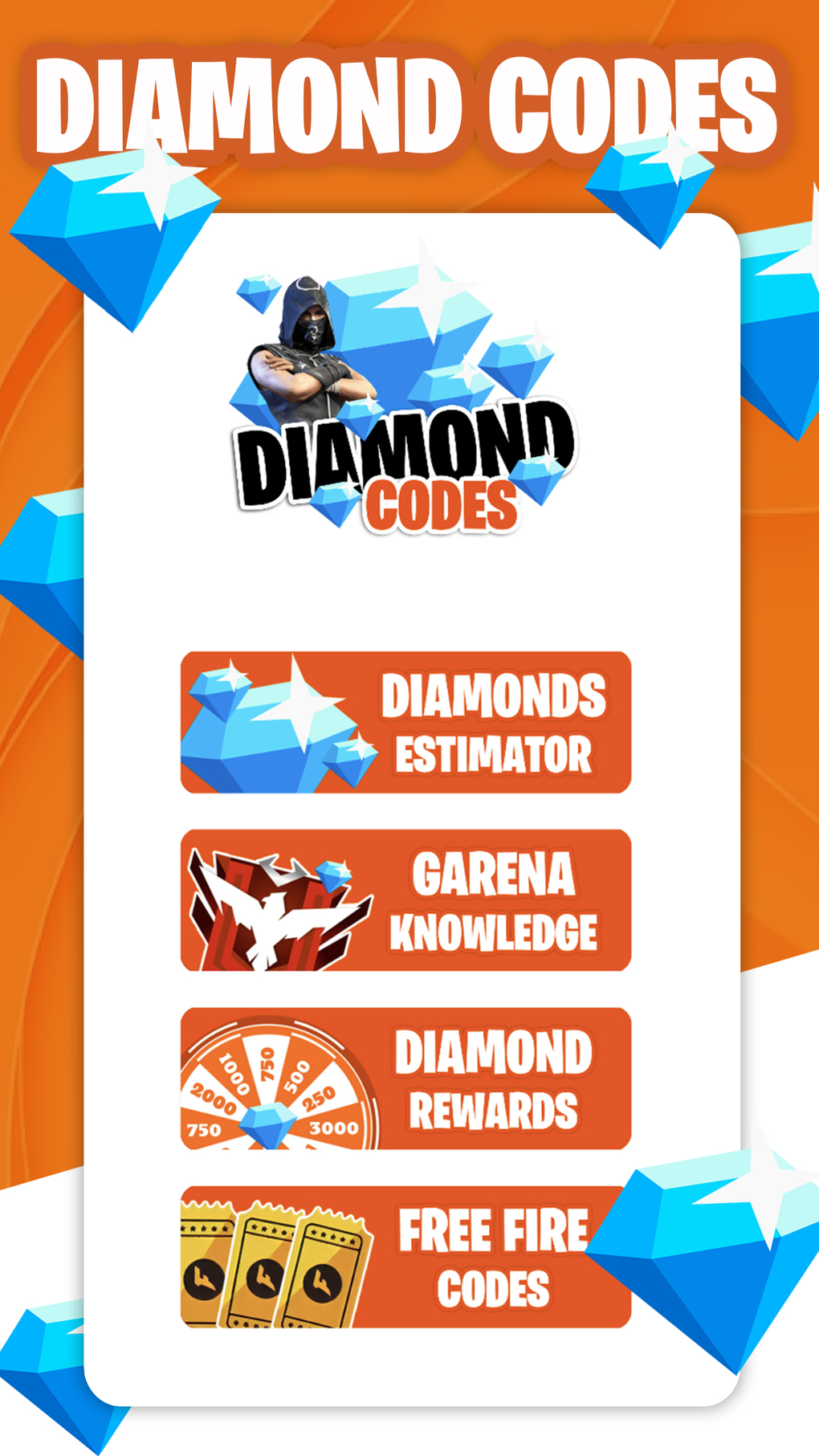 iPhone 용 Diamonds Codes for Freefire - 다운로드