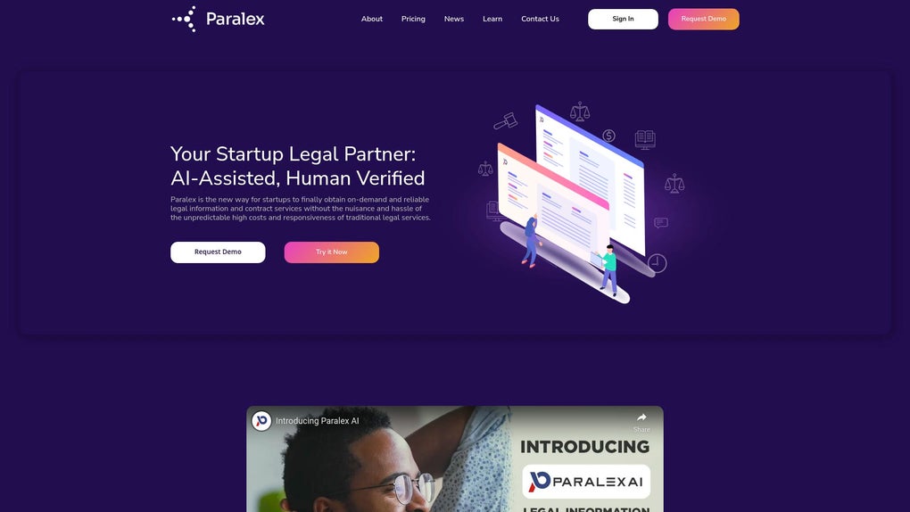 AI 비즈니스를 위한 Paralex - 리뷰, 기능 및 사용 사례