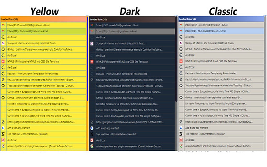 My Tabs Saver: Quick Tab for Google Chrome - Extension Download
