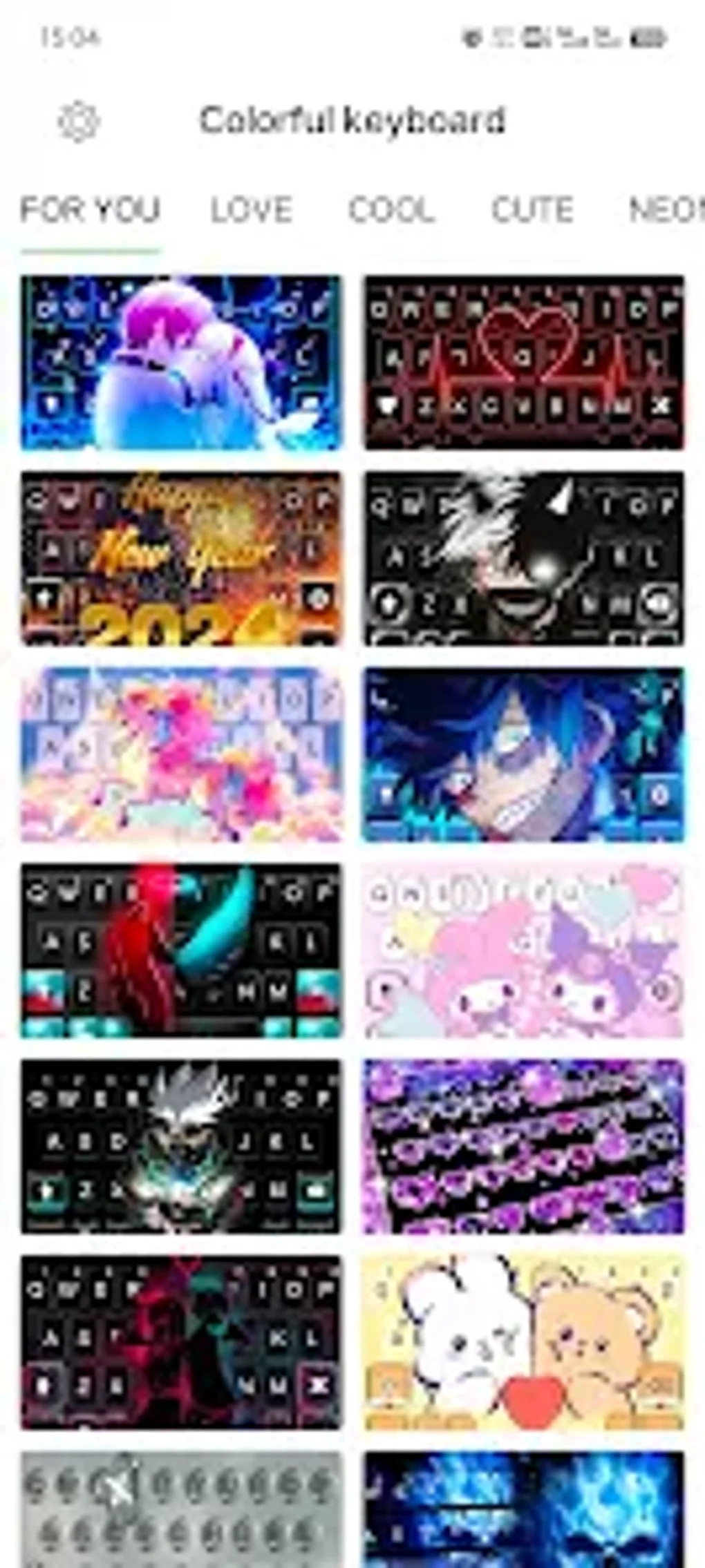 Colorful Keyboard para Android - Descargar