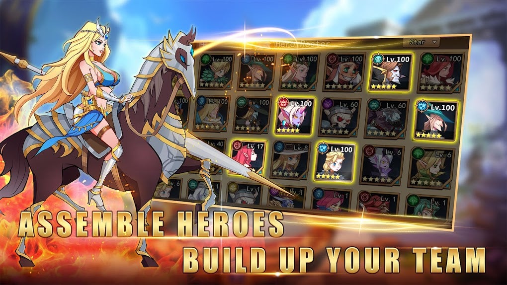 Fantasy puzzles war: Hero rush APK for Android - Download