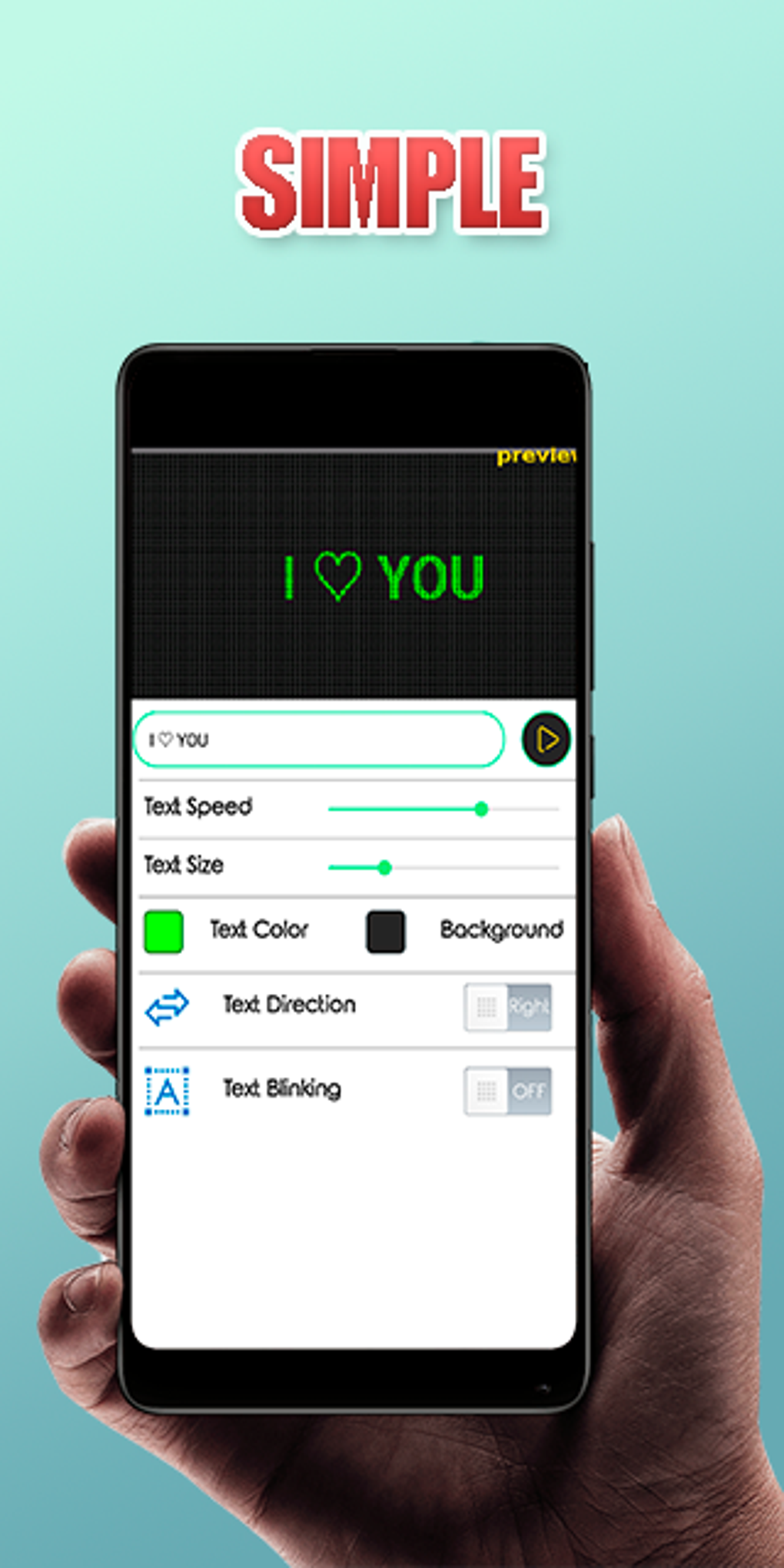 LED scroller display -LED sign para Android - Descargar