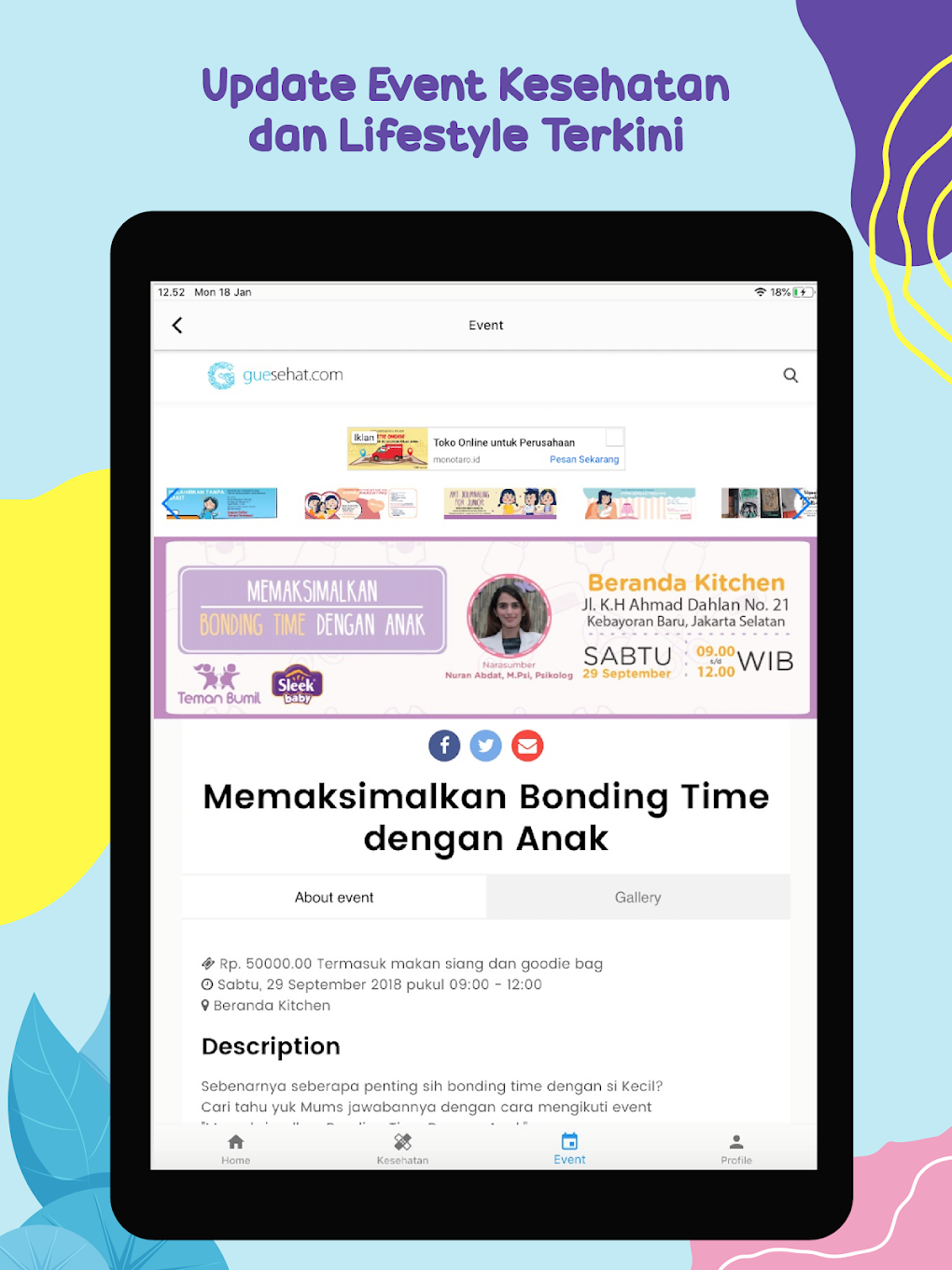 GueSehat - Serunya Sehat Baren for Android - Download