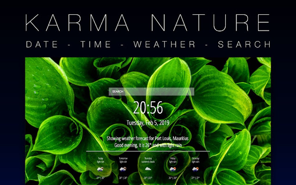 karma Nature for Google Chrome - Extension Download