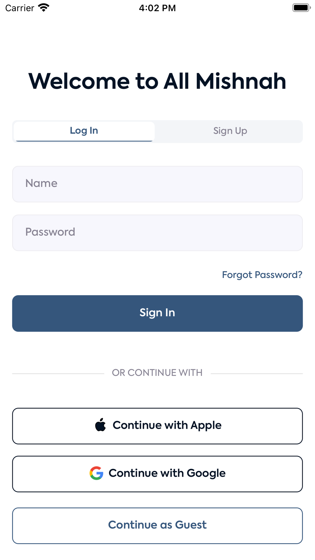 All Mishnah for iPhone - Download