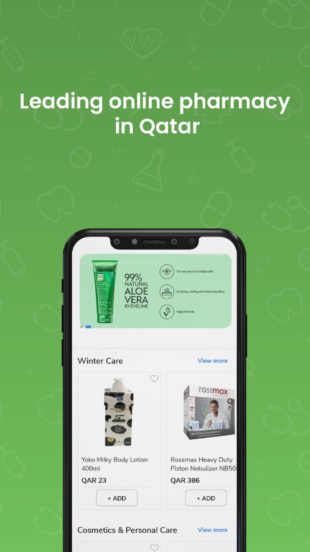 Care n Cure Pharmacy Qatar for iPhone - Download