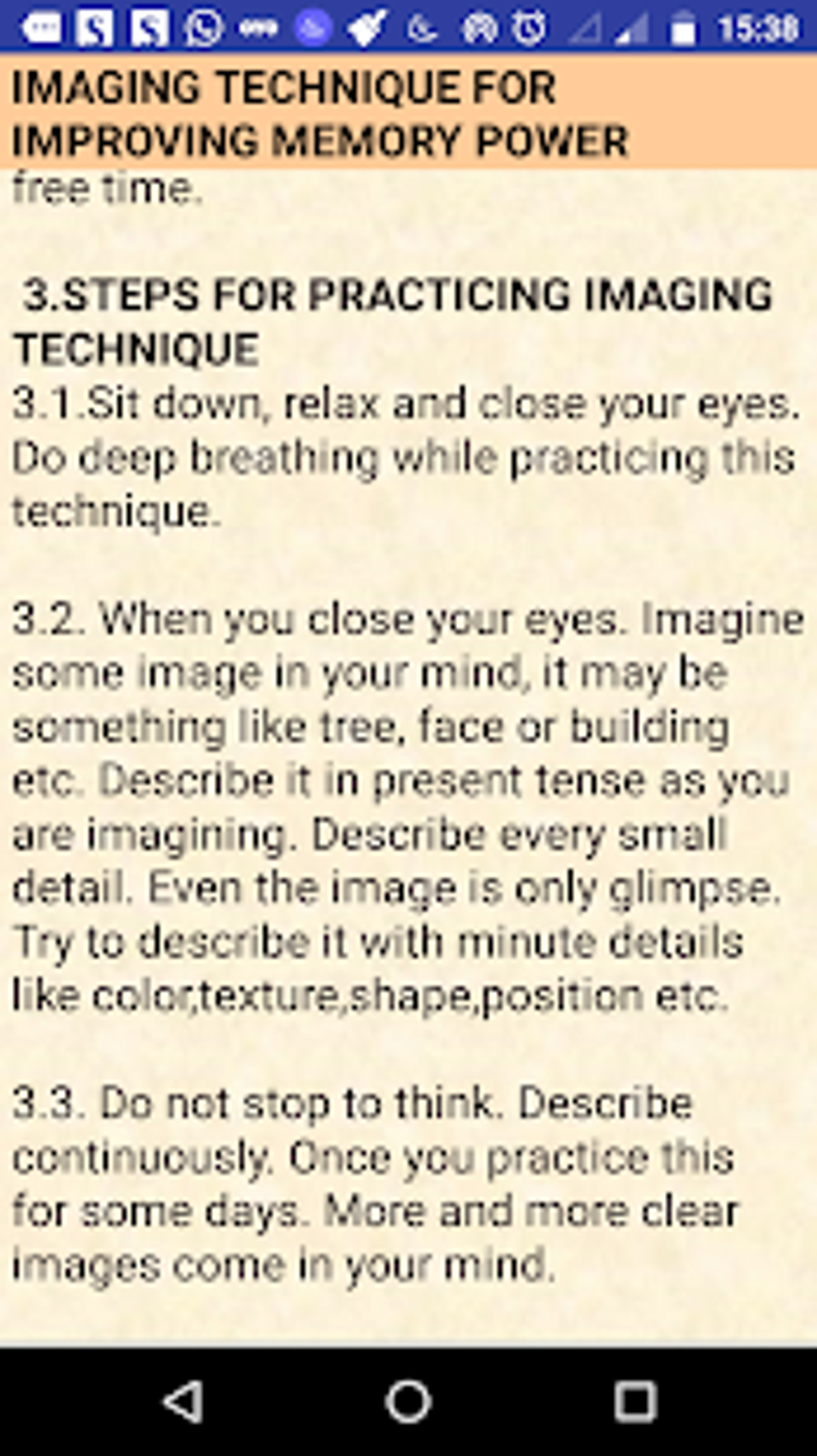 IMPROVE MEMORY POWER APK for Android - Download