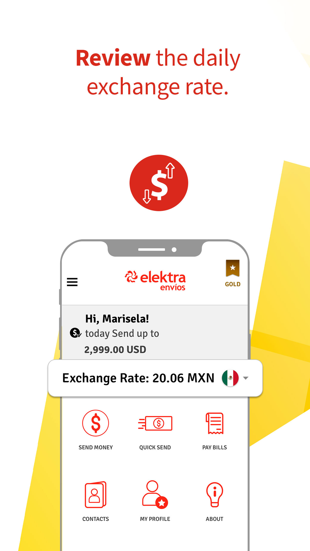 Elektra Money Transfer para iPhone - Descargar