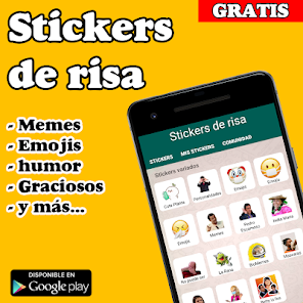 Stickers de Risa y humor con m para Android - Descargar
