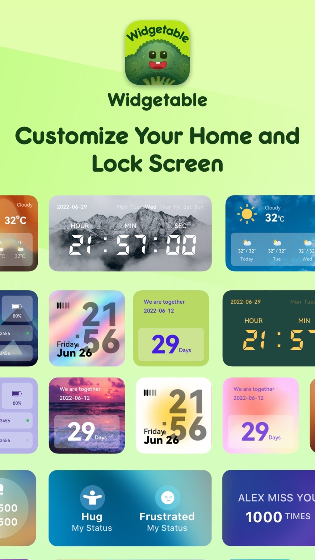 Widgetable Lock Screen Widget For IPhone Download