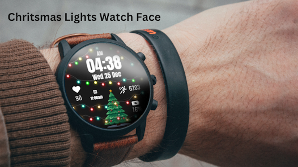 Chritsmas Lights Watch Face para Android - Descargar