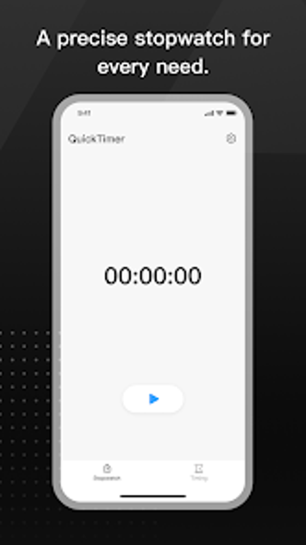 QuickTimer-Fast Time Tracking cho Android - Tải về