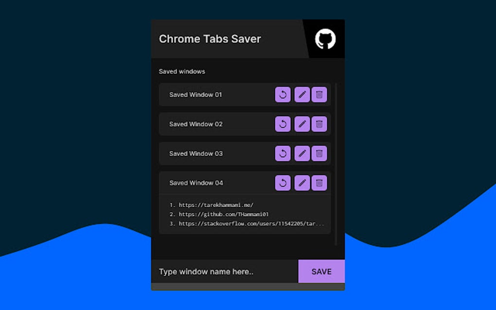 Chrome Tabs Saver for Google Chrome - Extension Download