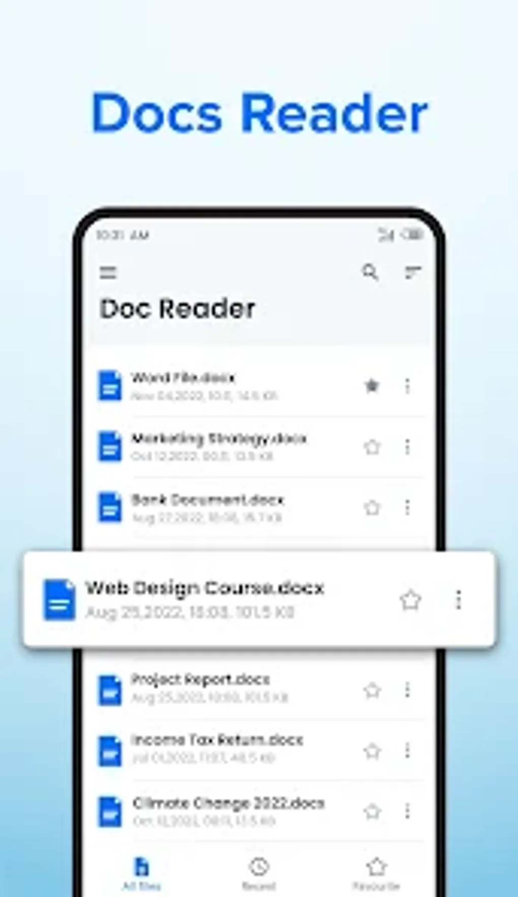 Doc Reader Docx Viewer Android Doc Reader Docx Viewer Android