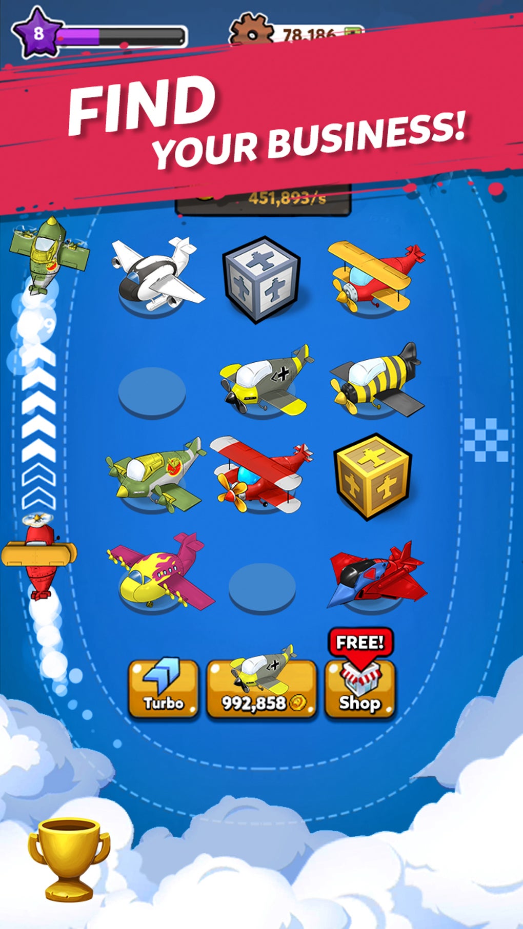 Merge AirPlane: Plane Merger for Android - Download