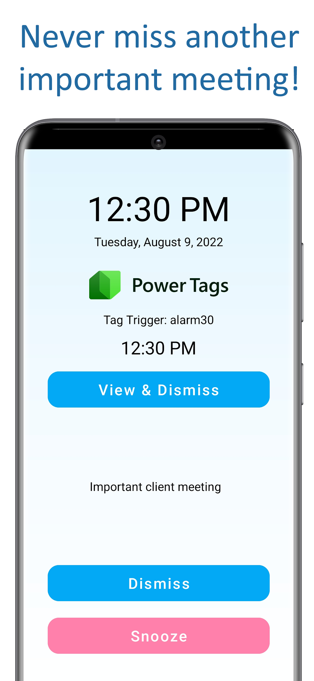 Power Tags Alarm Reminders for Android - Download