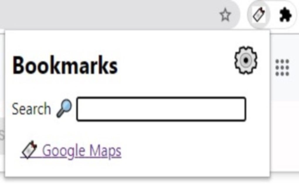 Bookmarks para Google Chrome - Extensión Descargar