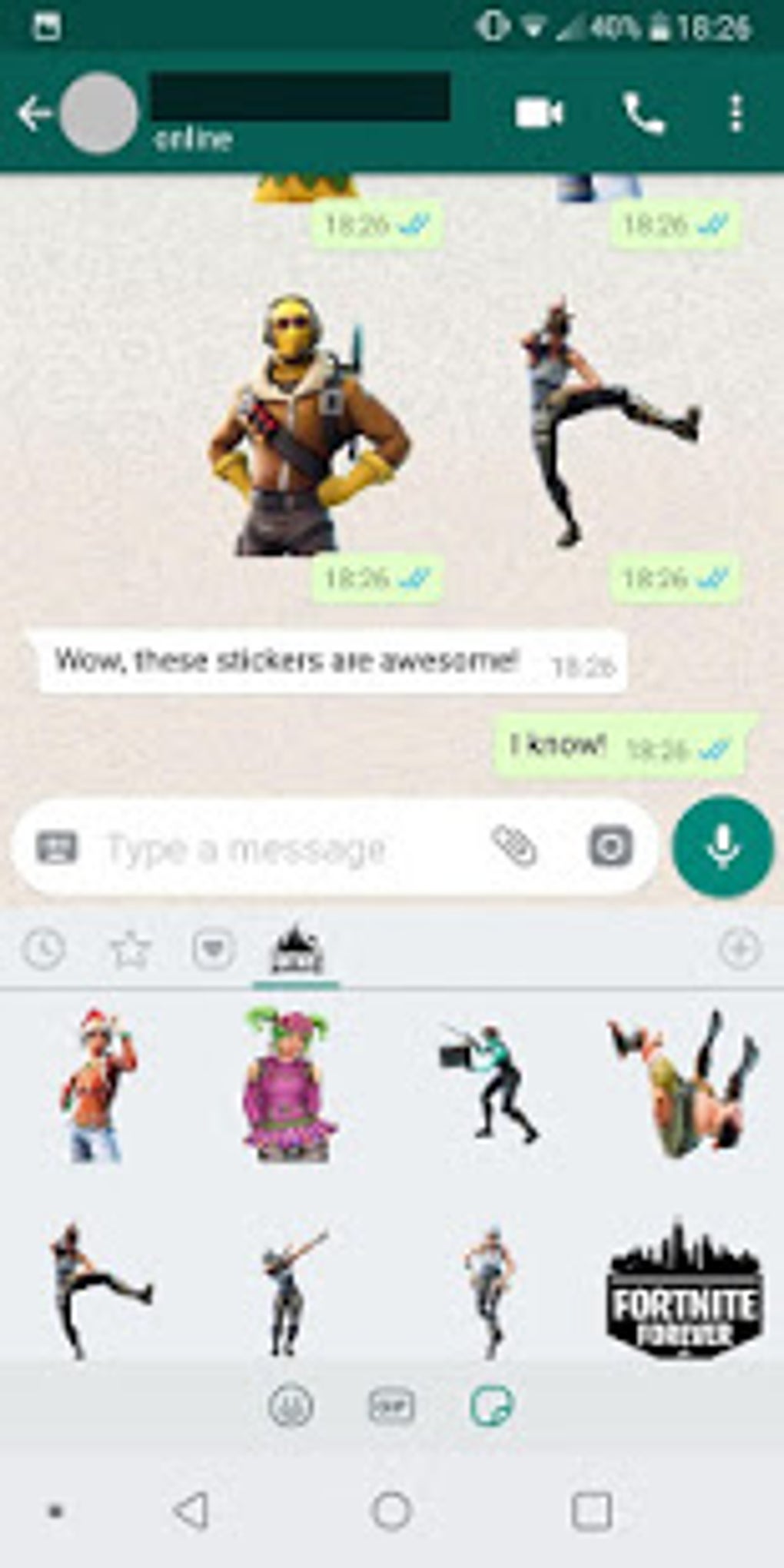 WAStickerApps - Fortnite Stickers APK para Android - Download