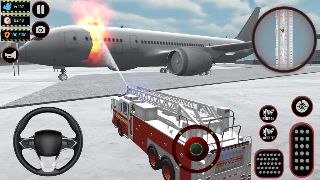 Airport Fire Truck Simulation for iPhone - Download