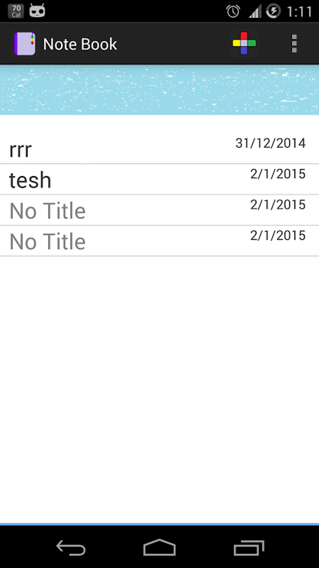 Android için NoteBook APK - İndir
