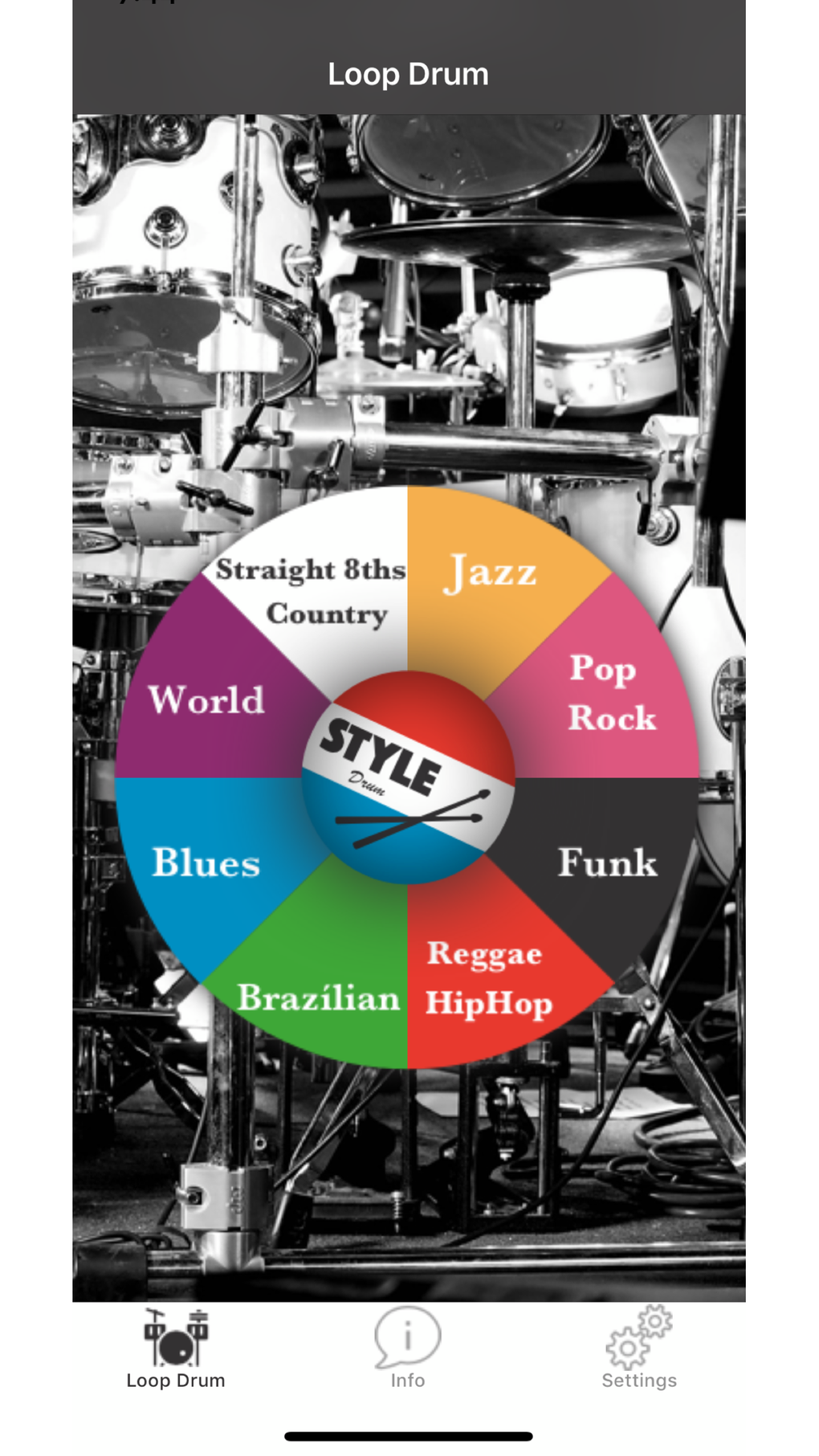 Drum Machine Loops Lite - Beat para iPhone - Descargar