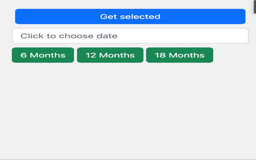Date Calculator Google Chrome için - Eklenti İndir