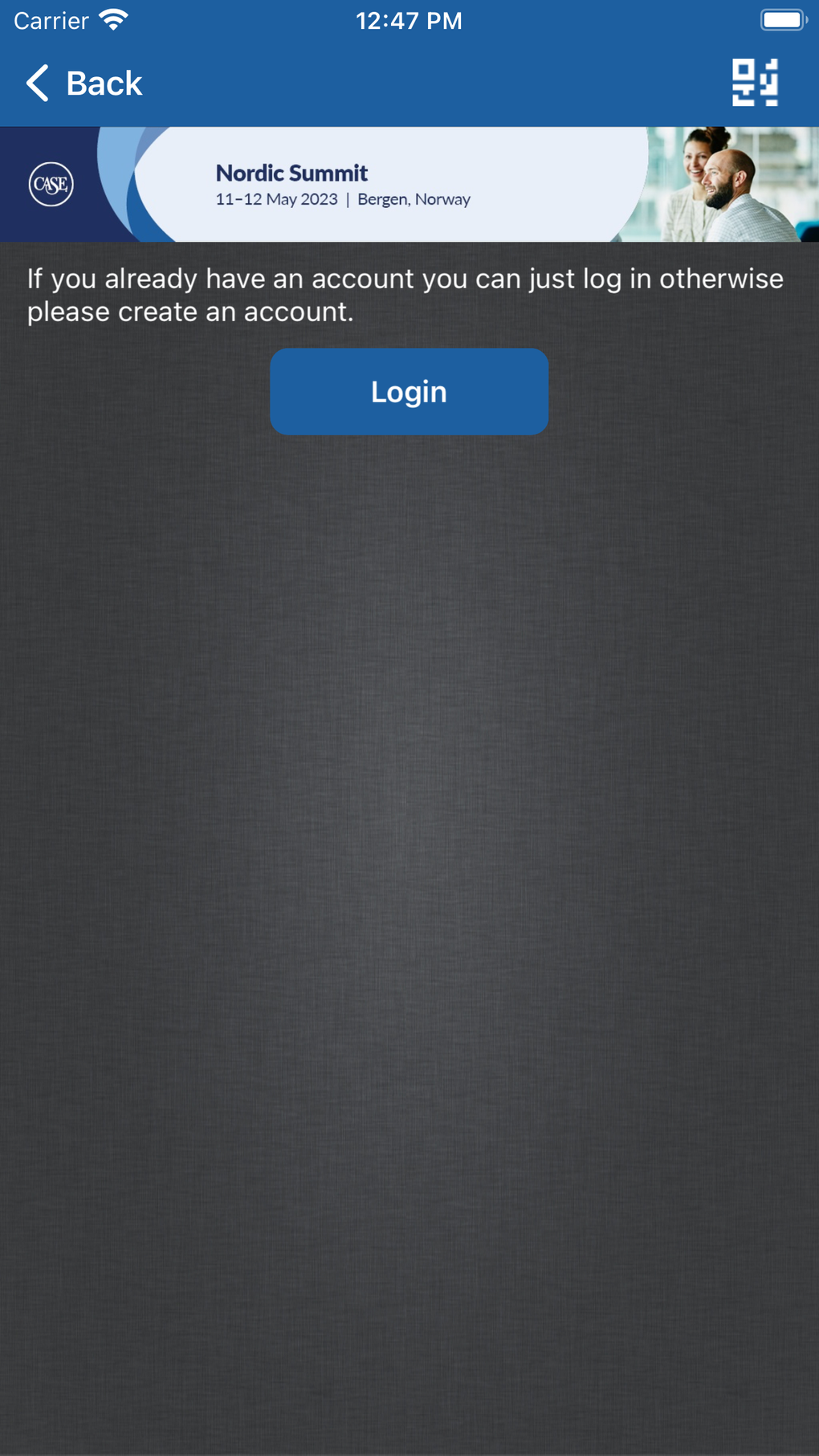 CASE Conference App for iPhone - Download