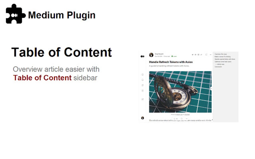 Medium Plugin per Google Chrome - Estensione Download