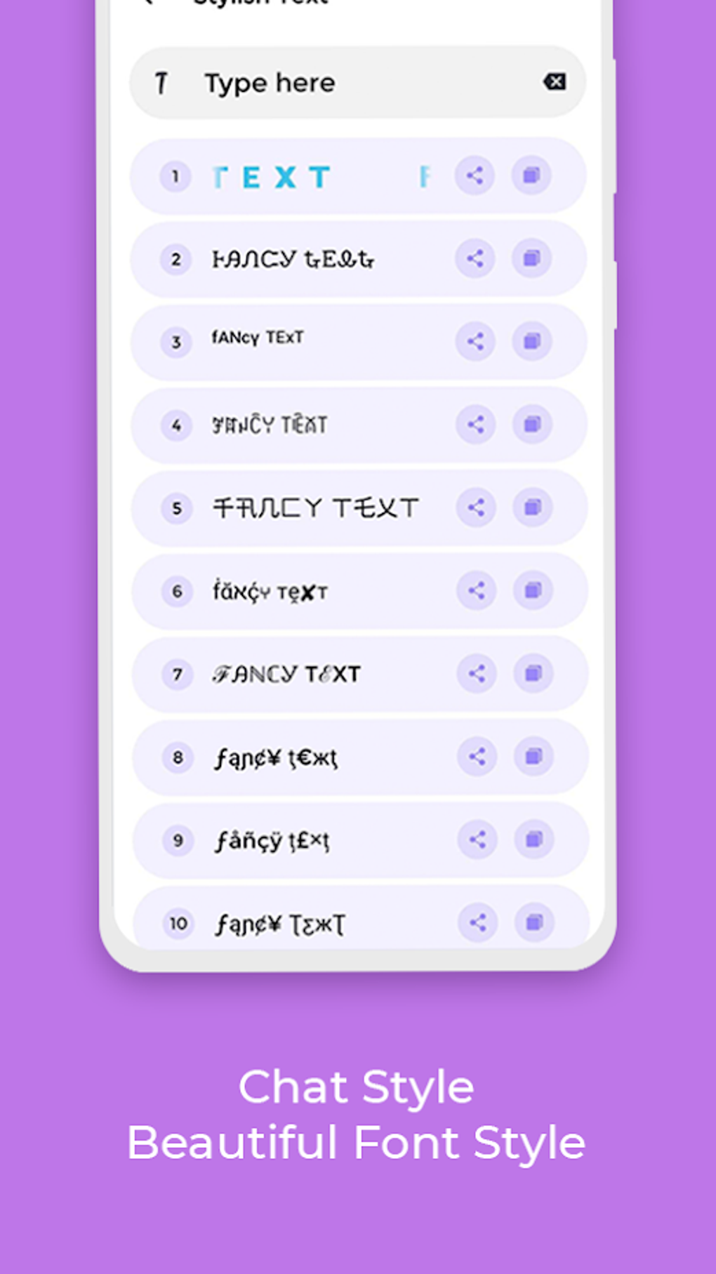 Chat Style fonts for WhatsApp para Android - Descargar