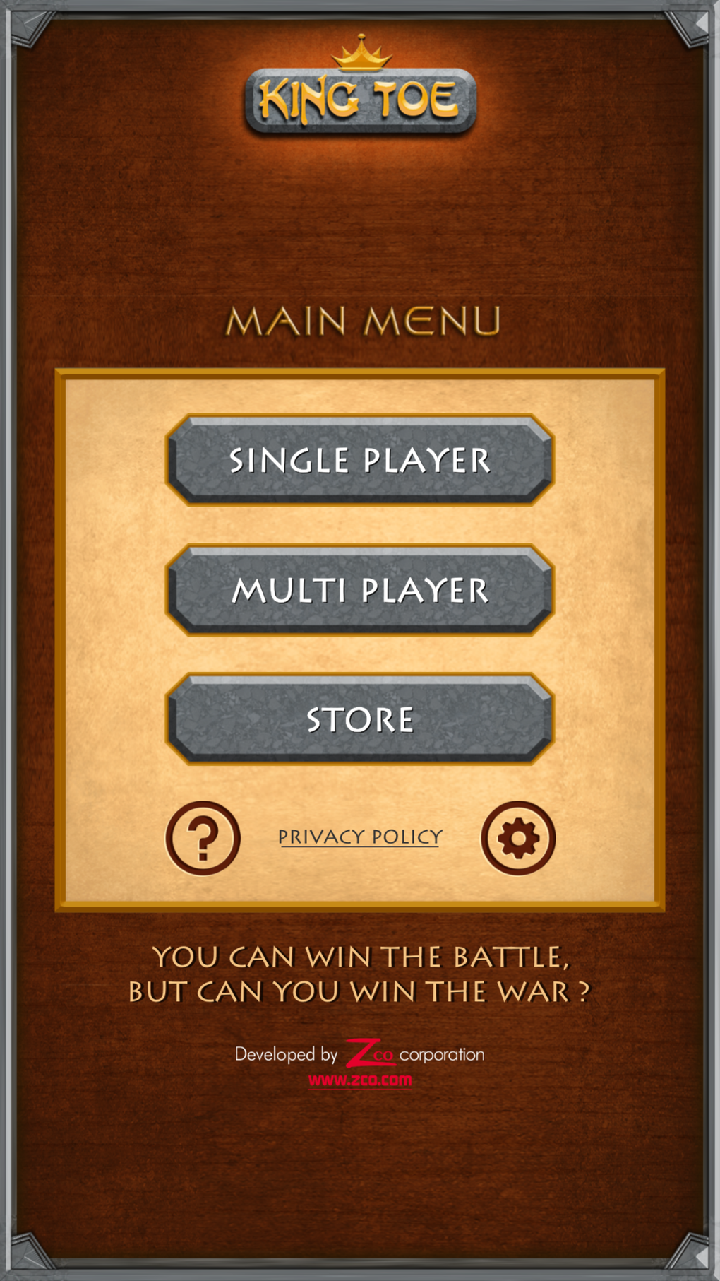 King Toe for iPhone - Download