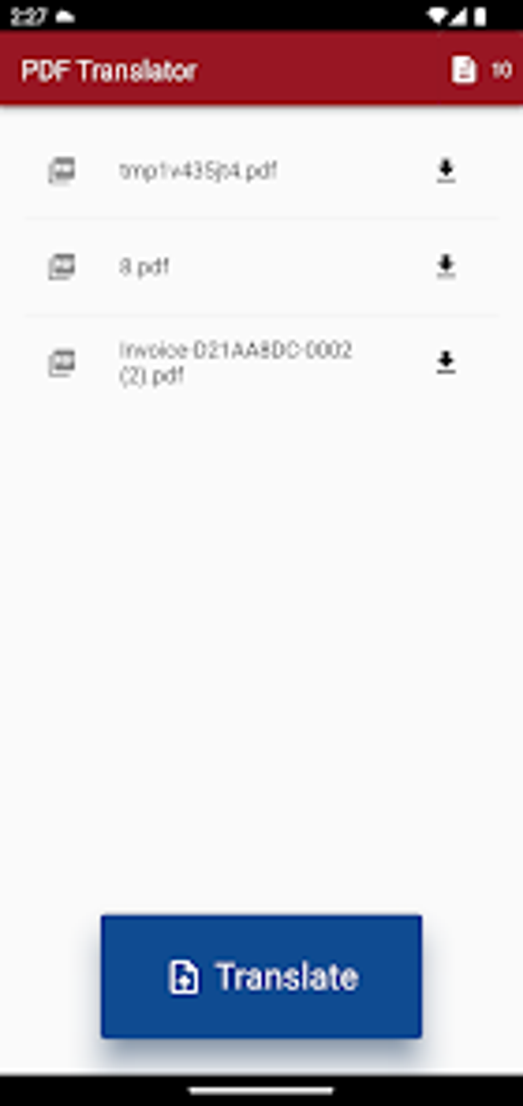 PDF Translator para Android - Descargar