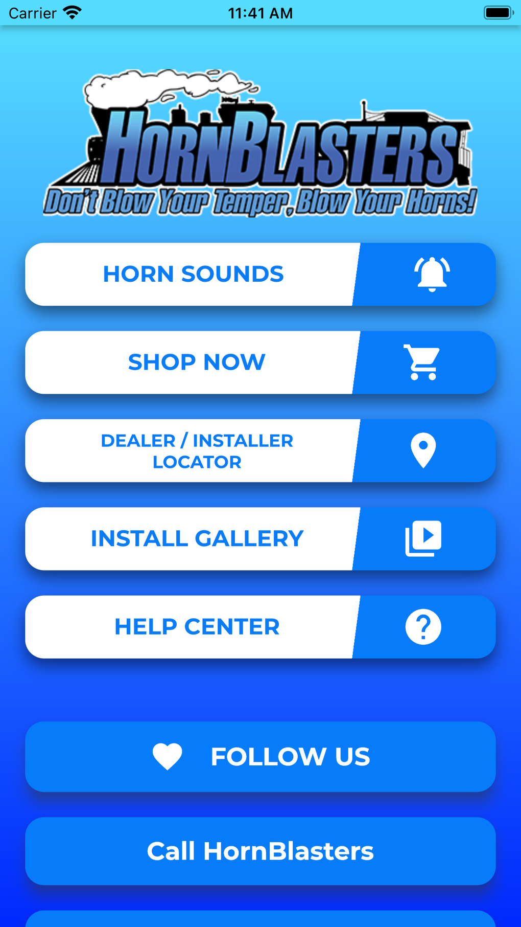 HornBlasters para iPhone - Descargar