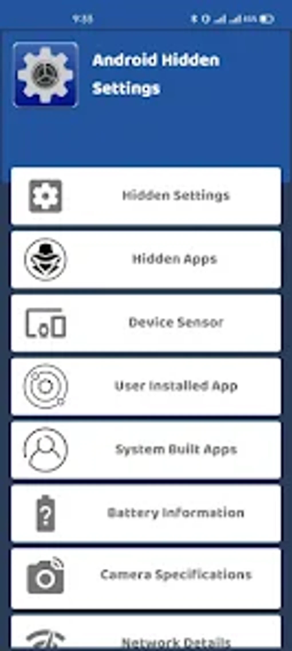 Hidden settings for Android APK for Android - Download