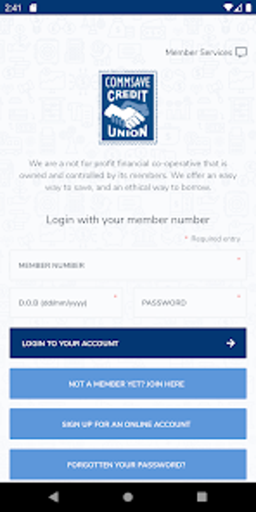 Commsave Credit Union for Android - Download