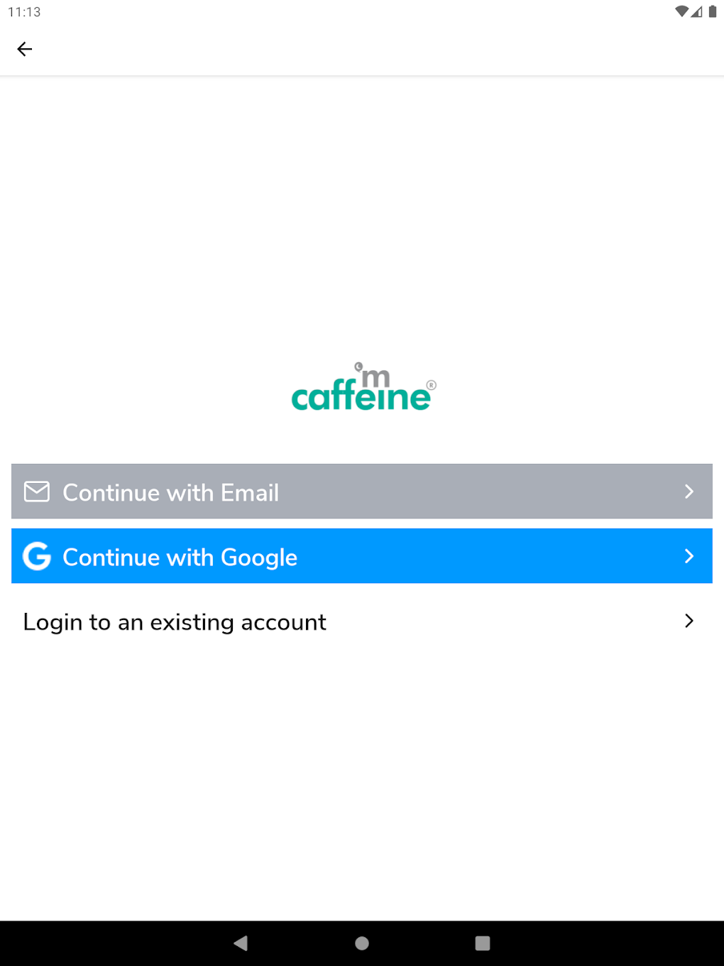 mCaffeine: Natural Skin Care for Android - Download