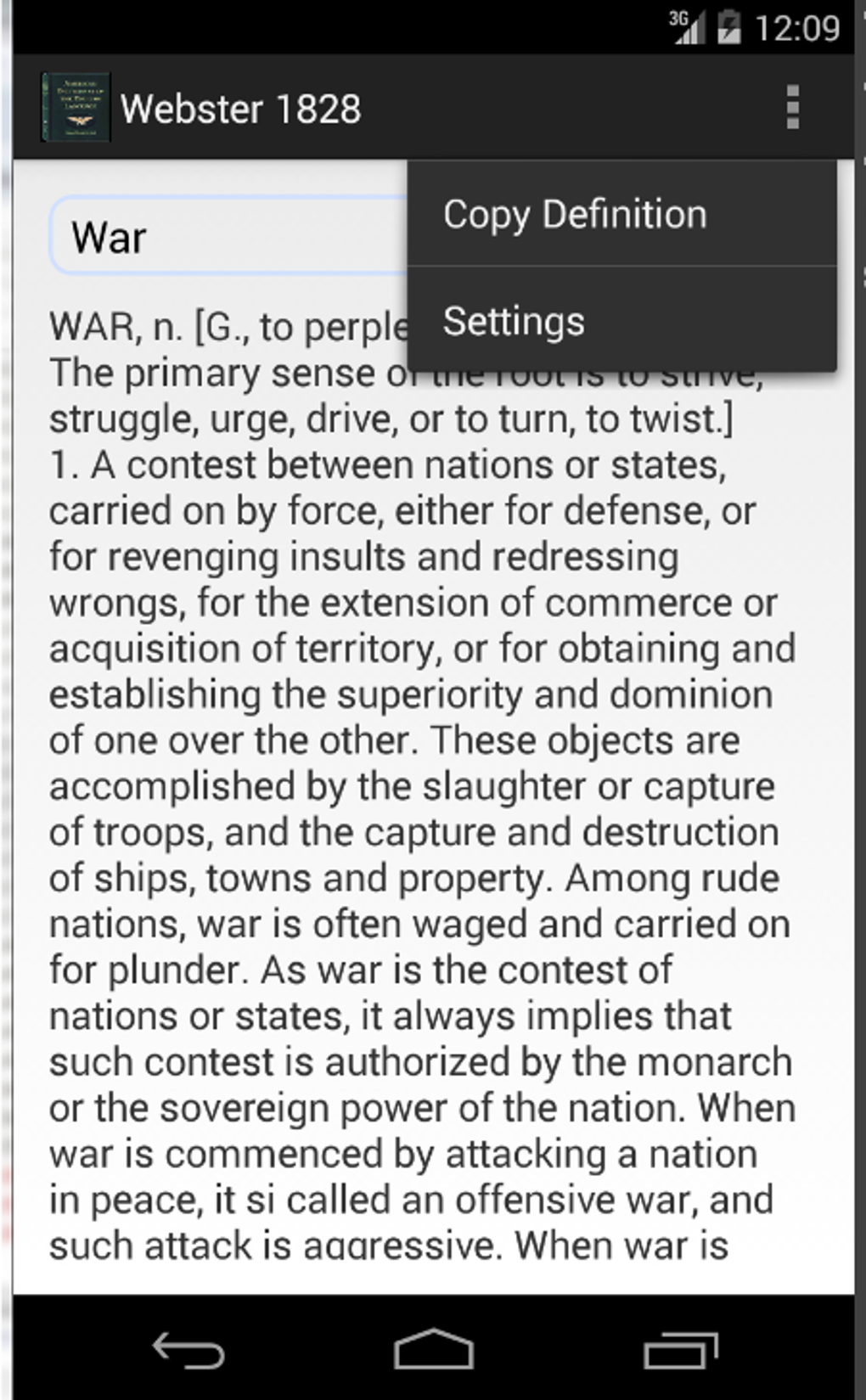 Webster 1828 Dictionary APK for Android - Download