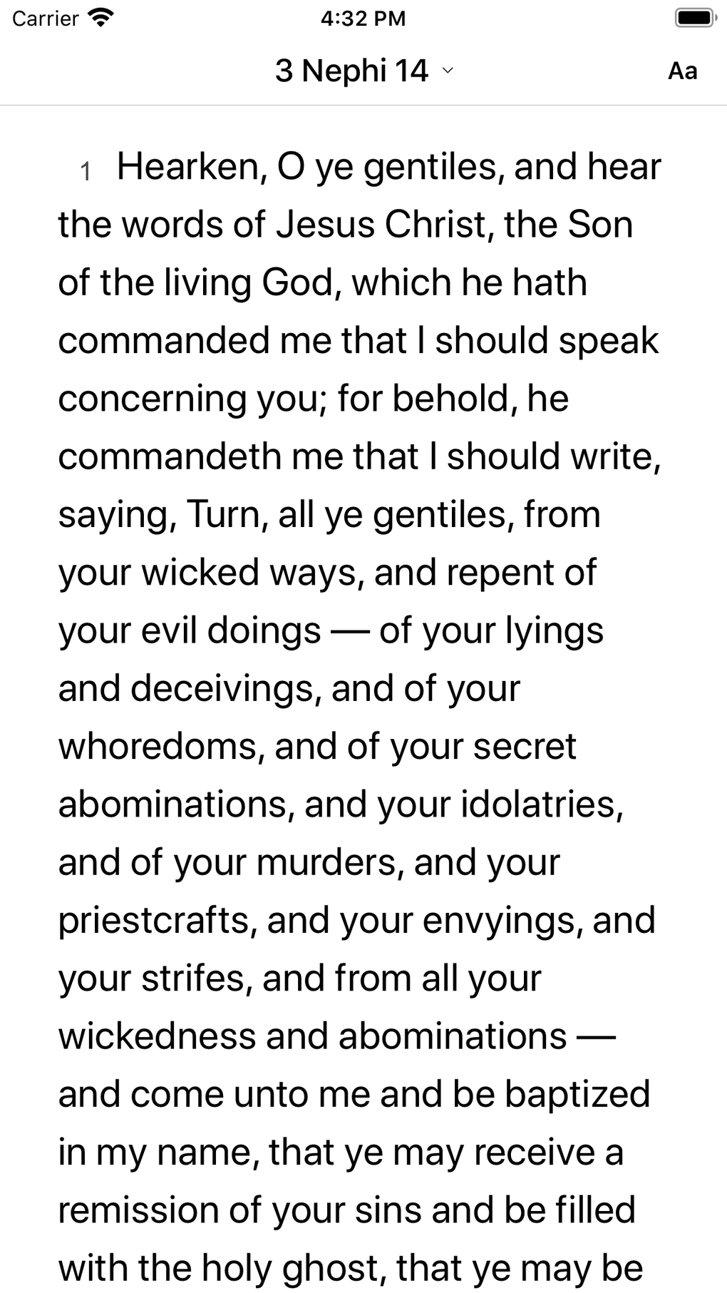 RE Scriptures pour iPhone - Télécharger