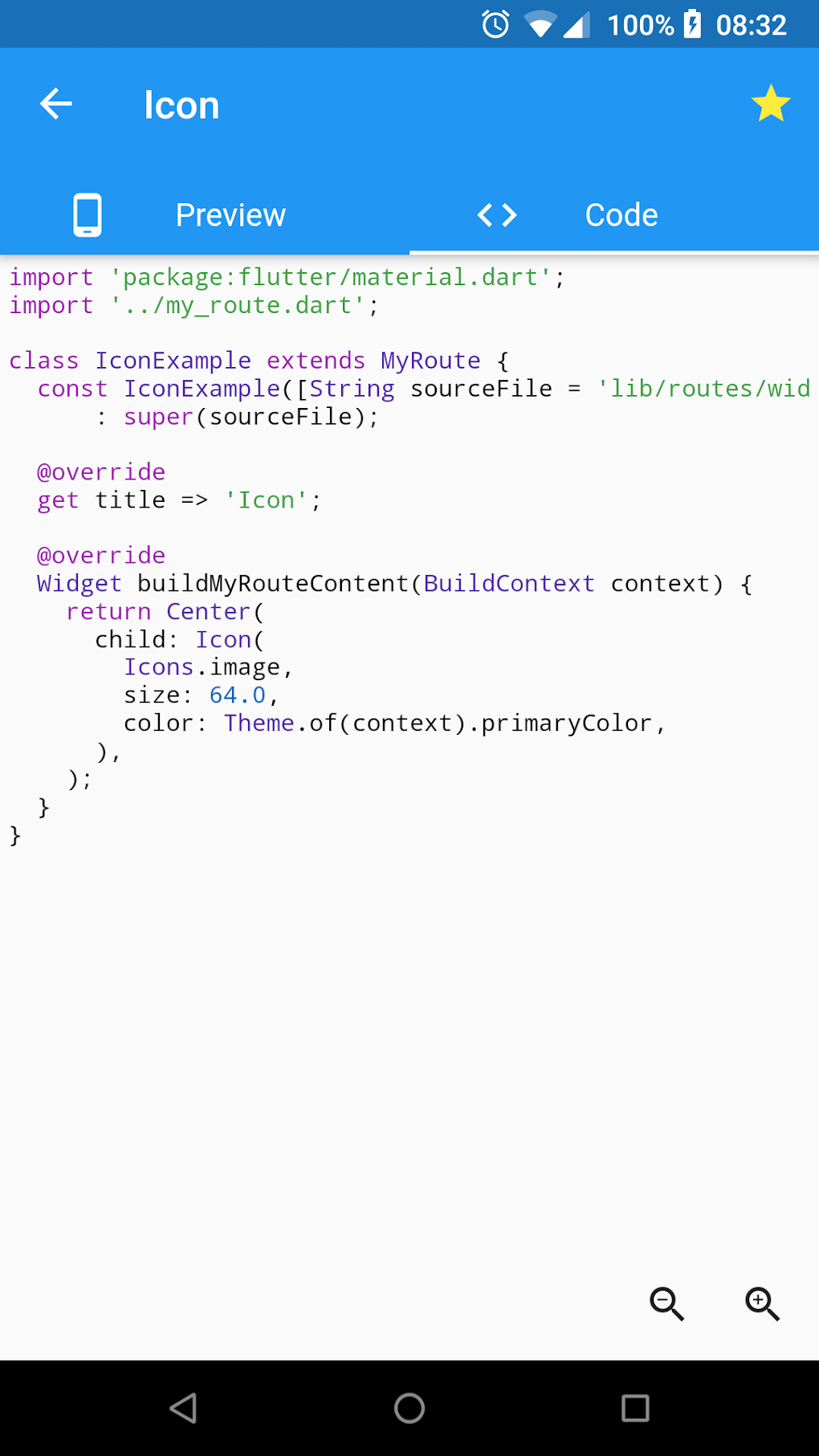 Flutter Explorer with 100 exa APK para Android - Descargar