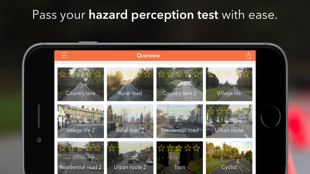 iTheory Hazard Perception Test for iPhone - Download