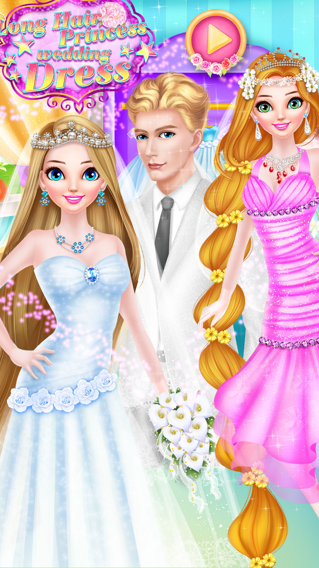 Long Hair Princess Wedding для iPhone — Скачать
