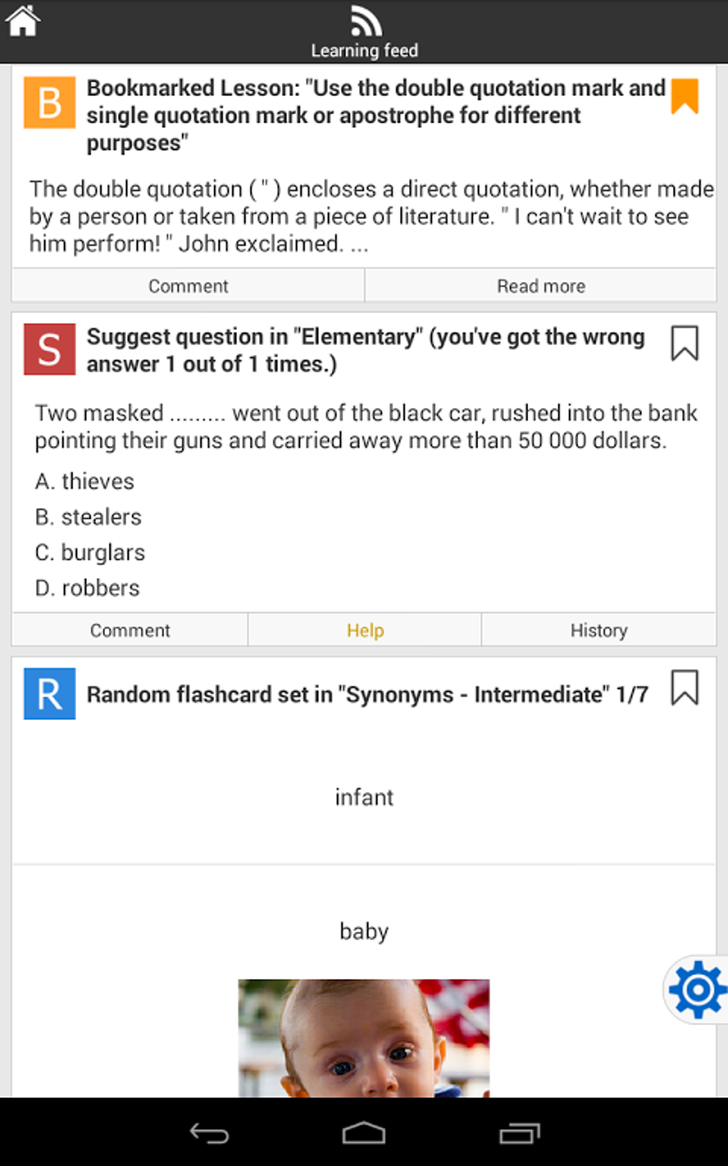 English Synonyms Tests APK for Android - Download