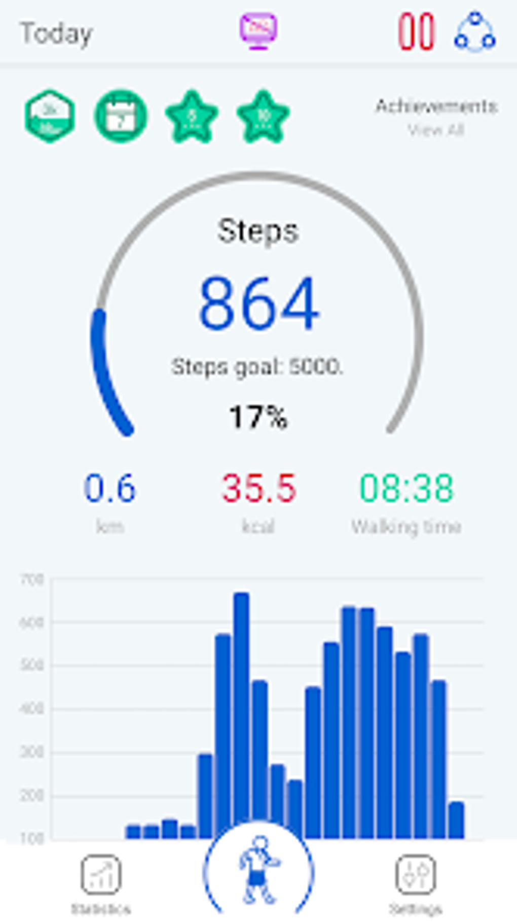 Pedometer Step Counter for Android - Download
