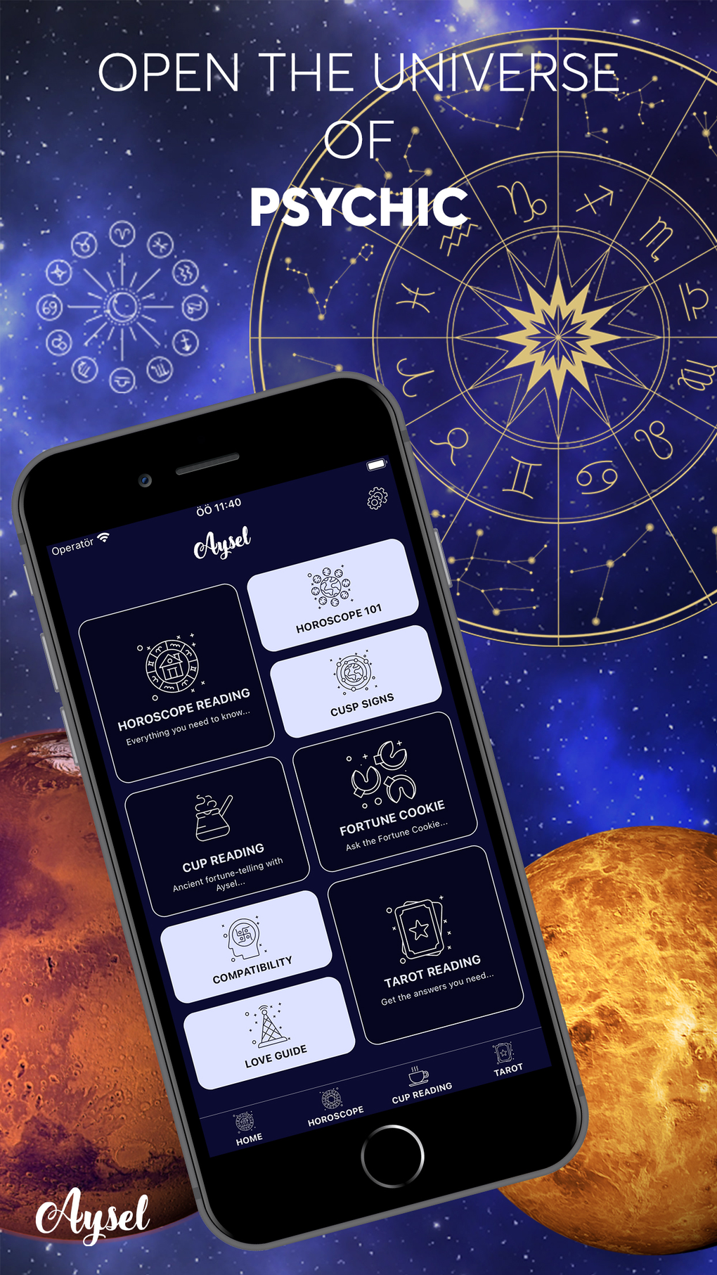 Aysel - Tarot Horoscope para iPhone - Download