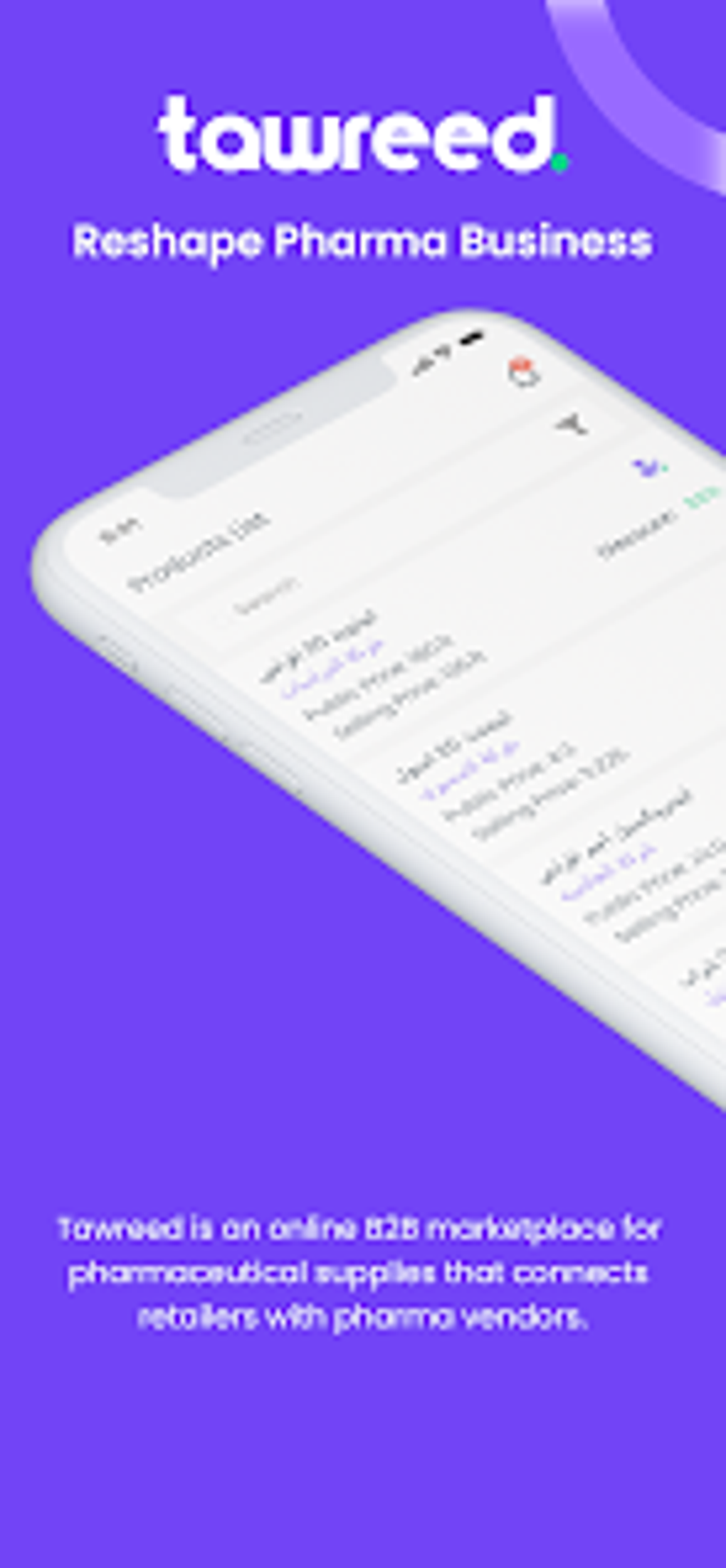 Tawreed - توريد para Android - Descargar