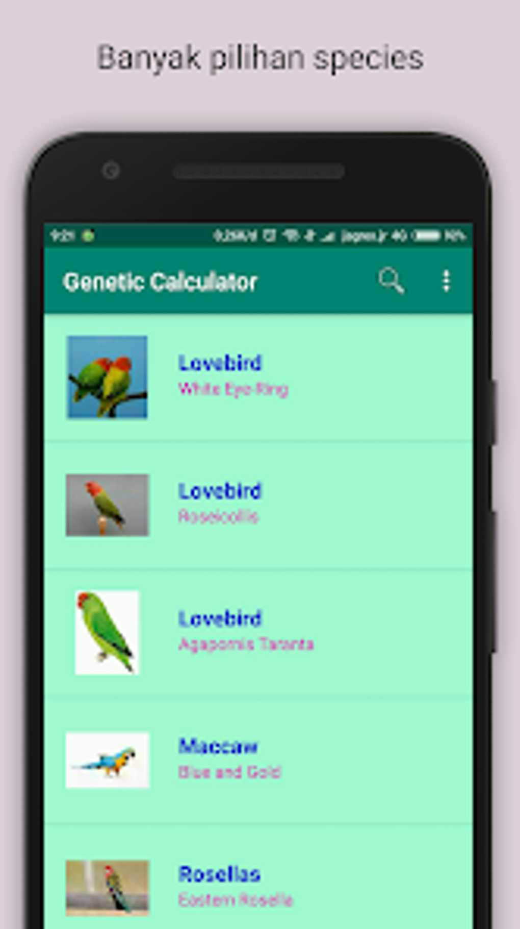 Genetic Calculator All Species for Android - Download