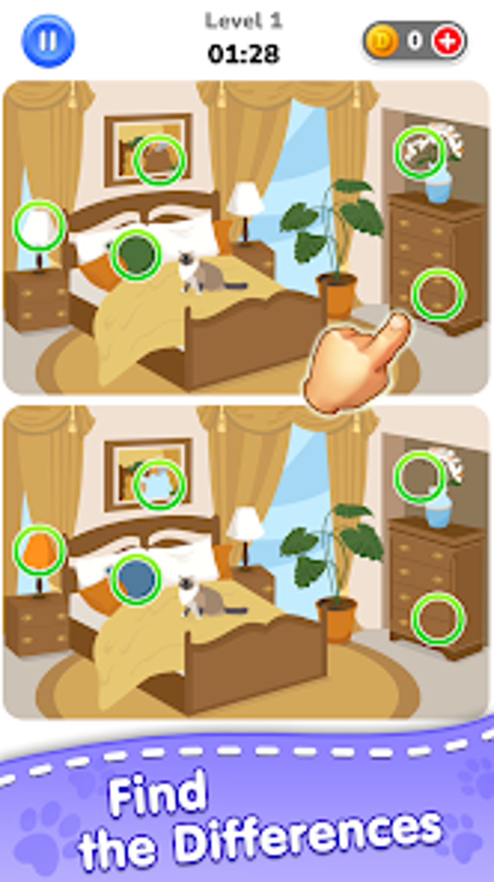 Spot It - Find the Difference per Android - Download