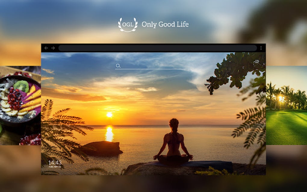 Only Good Life Wallpapers New Tab para Google Chrome - Extensión Descargar