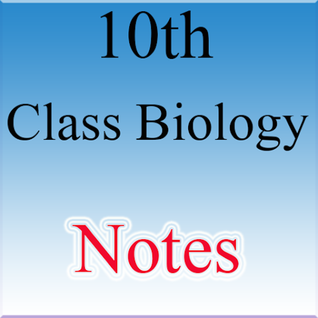 10th Class Biology Notes APK Android 10th Class Biology Notes APK Android
