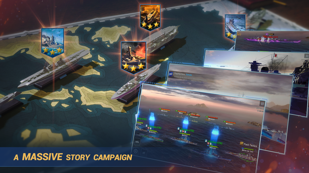 Armada: Warships Legends para iPhone - Descargar